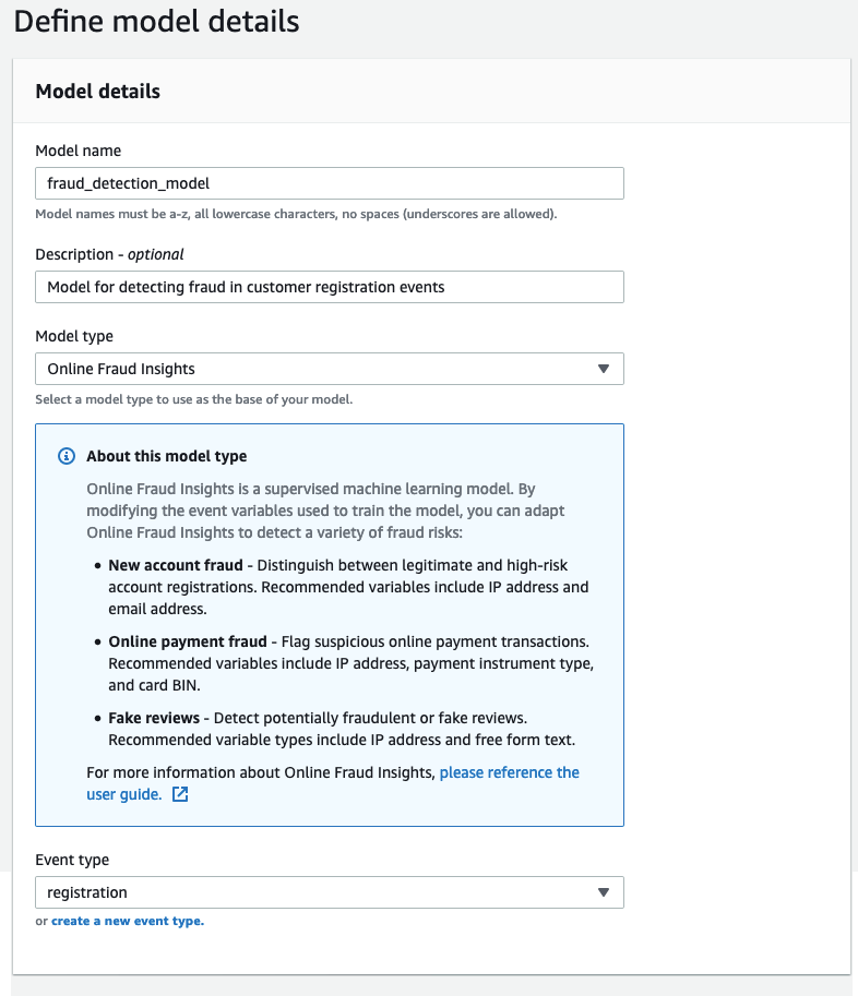 Build Train And Deploy A Fraud Detection Model With Amazon Fraud Detector 9485